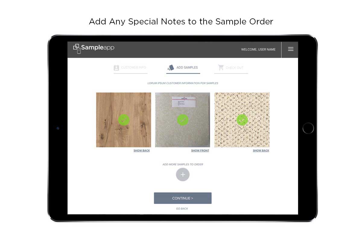 Customer Relationship Management Tool for Tracking Samples - Sample App