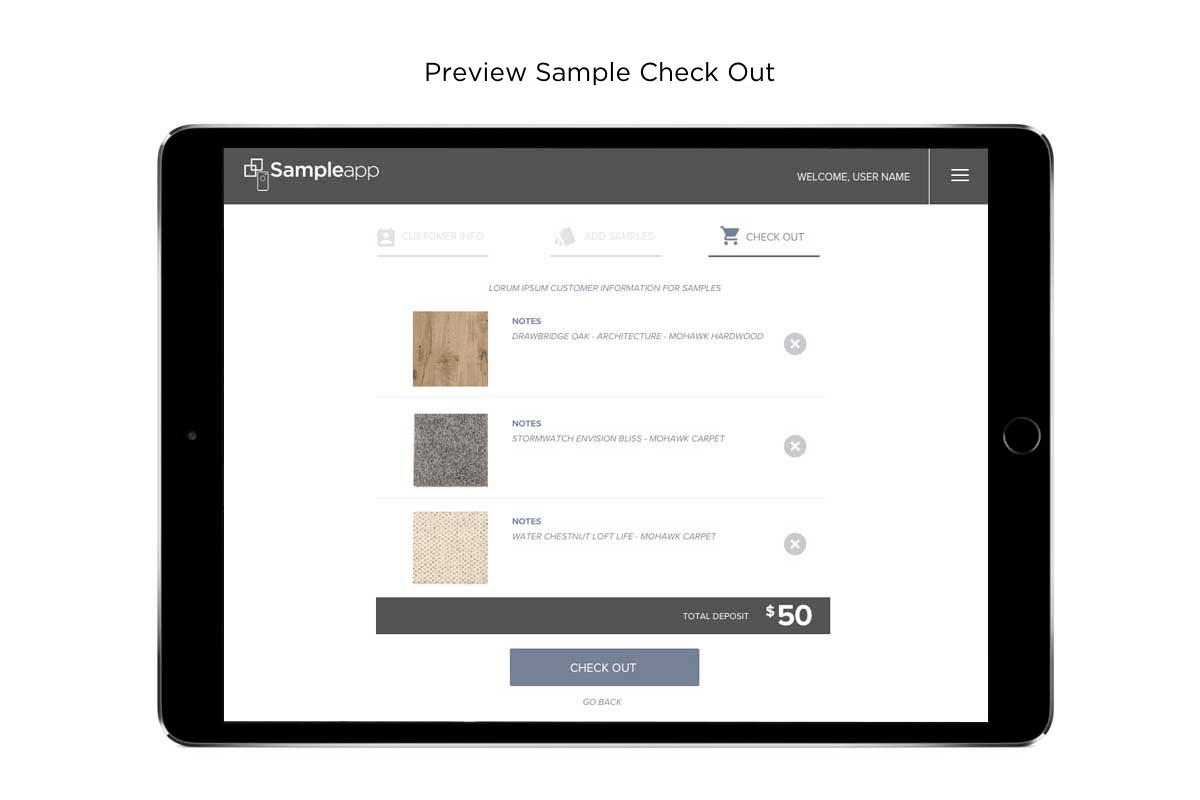 Customer Relationship Management Tool for Tracking Samples - Sample App