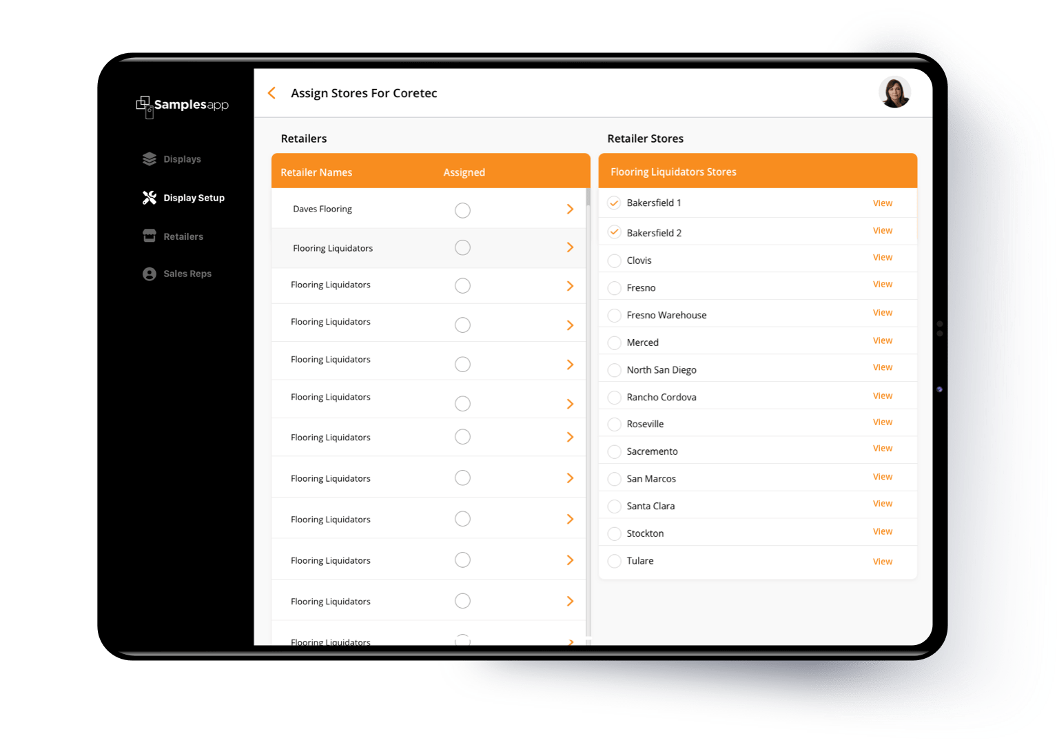 Customer Relationship Management Tool for Tracking Samples - Sample App